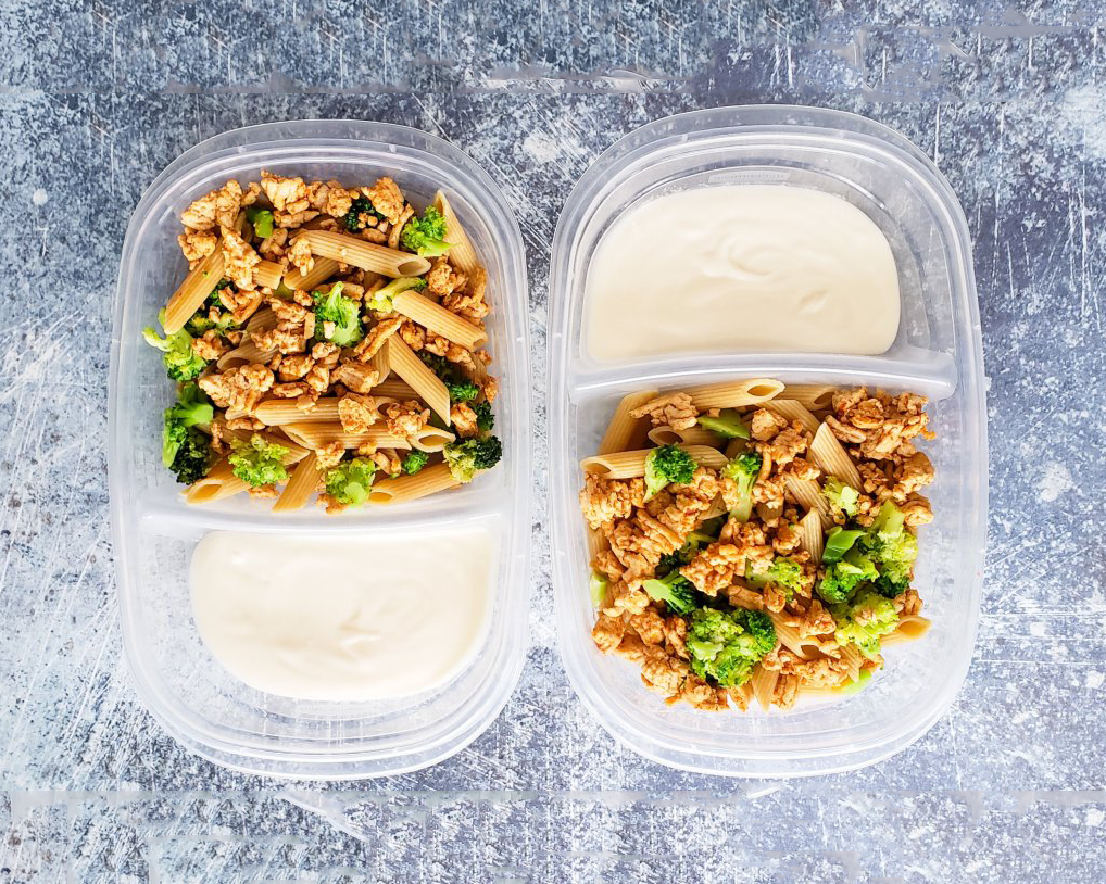 Meal Prep – Taco Alfredo Pasta – Leels Cooks